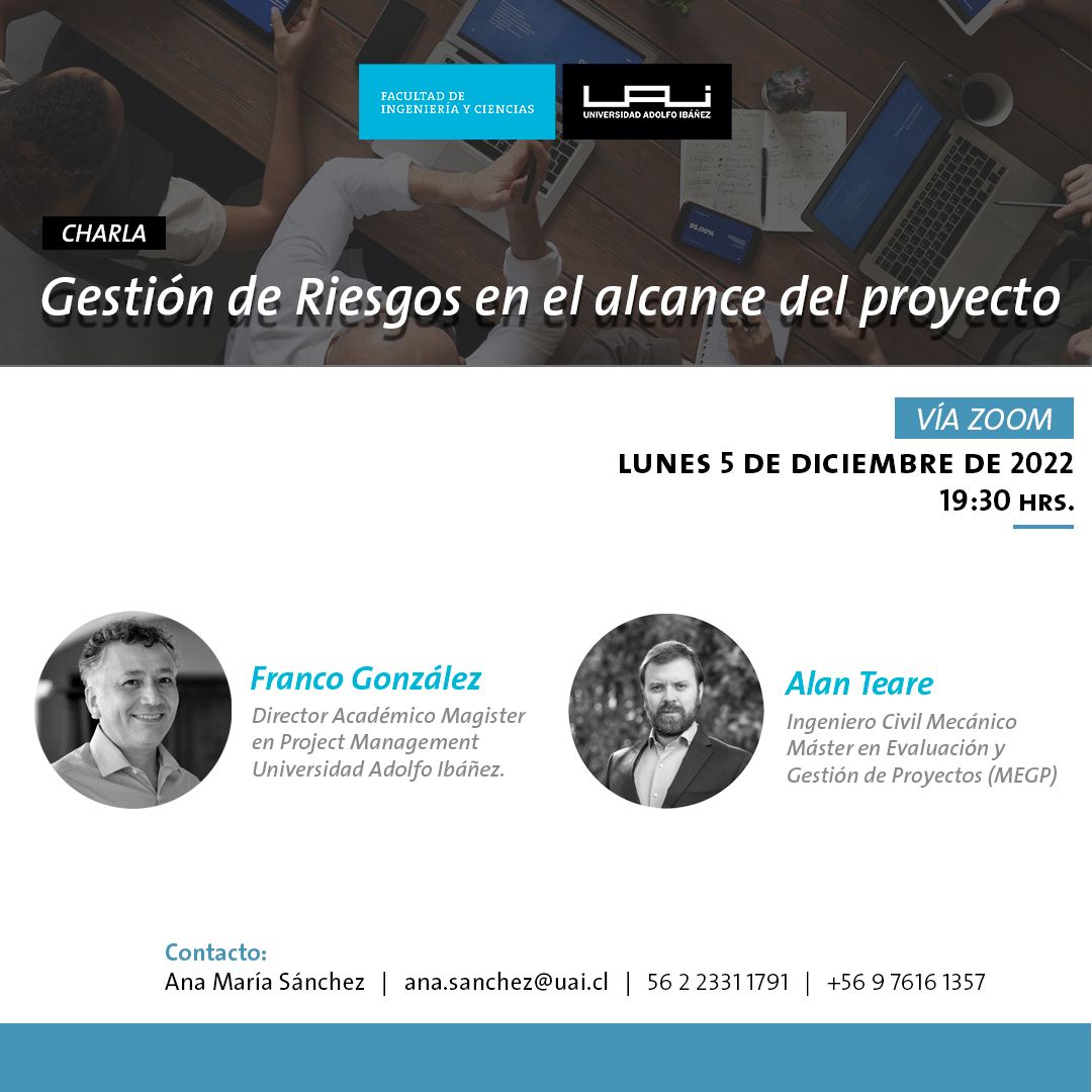 Charla "Risk Management in scope project"